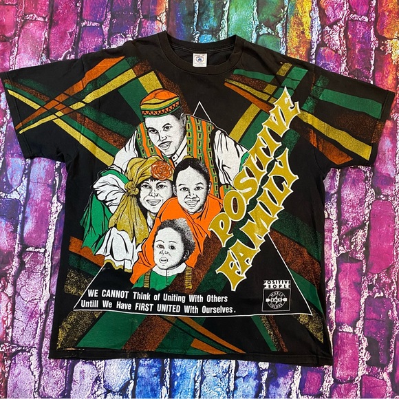 Kacy World Colors | Shirts | Vintage 9s Kacy World Colors Positive ...